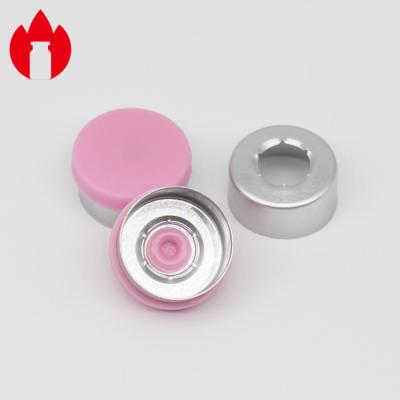 Cina Cappuccio di copertura in plastica alluminio monouso farmaceutico colorato piano da 13 mm in vendita