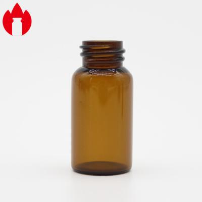 China recipiente do tubo de ensaio da garrafa de vidro de Borosilicate do pescoço do parafuso de 10ml Brown à venda
