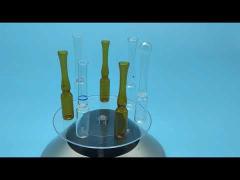 1 ml de frasco de vidro
