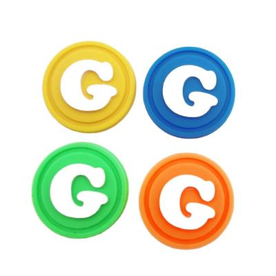 Cina Toppe variopinte del PVC di Mini Cute Rubber di colore di Pantone della toppa del PVC del giro 3D in vendita