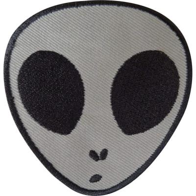 Cina Lo straniero ha ricamato il ferro sul UFO Martian Badge For Jacket dello spazio della NASA delle toppe in vendita