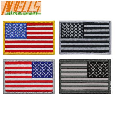 Cina American Flag Patch Reverse USA Uniform Flag Patch Left Facing 3