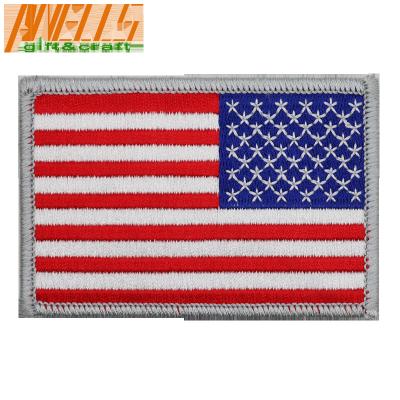 Cina American Flag Patch Reverse USA Uniform Flag Patch Left Facing 3