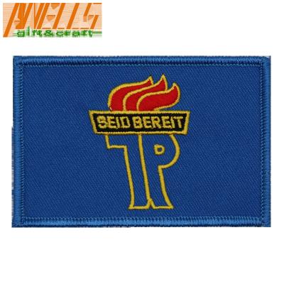 Cina Imperial Germany Flag Patch With Eagle Embroiderd Flag Patch Sew Or Iron On in vendita
