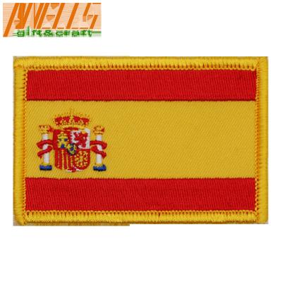 中国 Tactical British Union Jack Embroidered Patch England Flag UK Great Britain Morale Applique Fastener Hook Loop Emblem 販売のため