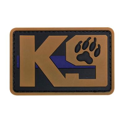 China K9 van het het Flard het Militaire Tactische Embleem van pvc van het Hondmoreel van de de Kentekenshaak Achter Rubberflard Te koop