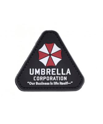 China Remendos de borracha personalizados da Triangular Umbrella Corp costurados em remendo de PVC de segurança à venda