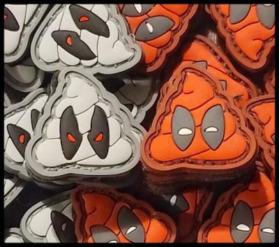 China Patch de PVC feito sob encomenda Deadpool Ranger Eye Patch X Force Unicorn Glow à venda