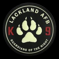 China Custom Rubber PVC Patch 90mm Diameter Velcro Backing Durable Tactical Morale Patch for sale