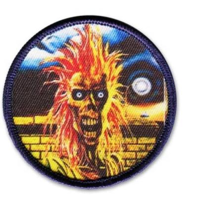 China Heat Cut / Merrow Edge Sublimatie Printed Patch Full Color Op maat Te koop