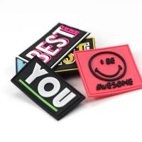China Durable Morale PVC Patch 3D Debossed Logo Custom Tactical Patch for sale