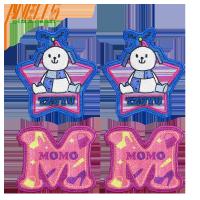 China Custom Logo Iron On Embroidery Patch 100pcs Minimum Order Cute Anime Design for sale