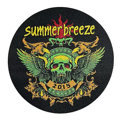 Cina Patch di abbigliamento tessuto su misura Taglio laser con design personalizzato unico in vendita