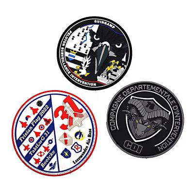 China Maßgeschneiderte Eco-Friendly Morale PVC Patch für Kleidungsbeutel und Hüte zu verkaufen