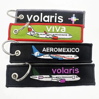 Cina OEM ODM Rimuovi prima del volo Portachiavi Disegno di logo personalizzabile in vendita