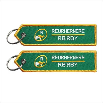 Cina Materiale e ricami Twill Pilot Tag chiave parola chiave Digital Price Tags in vendita