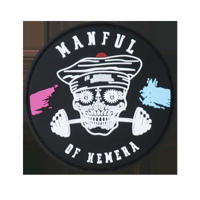 China Custom logo zachte pvc pleisters perfect voor leger militaire hoeden en kledingzakken Te koop