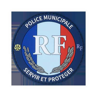 Cina Nome personalizzato Logo Patch PVC Ferro sull'etichetta del vestito Perfetto per cappelli militari dell'esercito in vendita