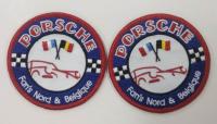 China Custom Embroidered Patch Heat Cut Border Washable 50pcs Low MOQ for Jacket Hat for sale