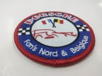 China Custom Embroidered Patch Heat Cut Border Washable 50pcs Low MOQ for Jacket Hat for sale