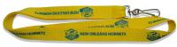 China Custom Sublimation Polyester Lanyards 100 Pcs Minimum Order Durable ID Card Straps for sale