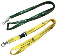 China Custom Sublimation Polyester Lanyards 100 Pcs Minimum Order Durable ID Card Straps for sale