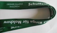 China Custom Polyester Lanyards with Silk Screen Printing Logo 100 Pcs Minimum Order for sale