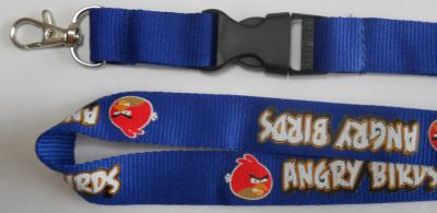 China fertigen Sie förderndes Farbauftrag qunantity Logo Printed Lanyards PMS flache Polyester-Abzugsleine kundenspezifisch an zu verkaufen