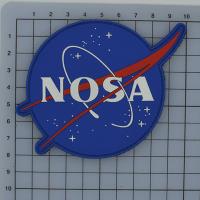 China Custom PVC Morale Patch 3 Inch Velcro Hook and Loop Backing for Garments for sale
