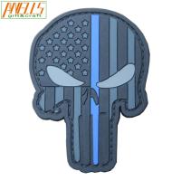 China Custom 3D Soft PVC Morale Patch Personalized Tactical Rubber Badge for Hats for sale