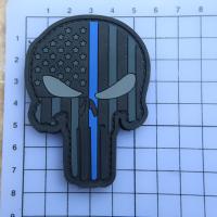 China Custom 3D Soft PVC Morale Patch Personalized Tactical Rubber Badge for Hats for sale