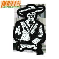 China Hook / Loop Backing 3D Rubber Tactical Pvc Patch for sale