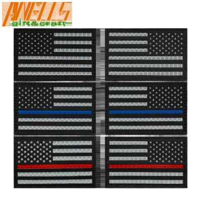 Cina Toppa del ricamo del poliestere della protezione del Velcro della bandiera dell'indumento in vendita
