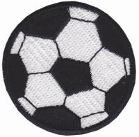 China Custom Embroidered Patch 12 Colors Washable Round Hat Patch Iron On Backing for sale