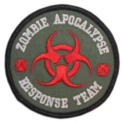 China Van de de Flardenzombie van het keperstof het 75% Geborduurde Kenteken Team van de de Apocalypsreactie Te koop