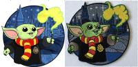 China Custom Embroidered Patch Heat Cut Border 7C Twill Washable for Hats and Uniforms for sale