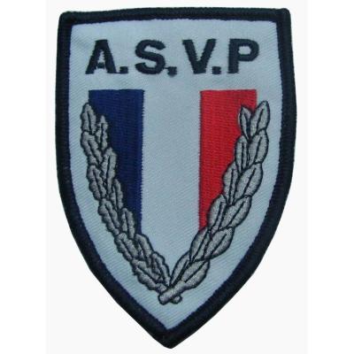 Cina Confine di Merrow della toppa del ricamo della saia di Municipale della polizia per il governo in vendita