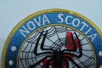 China Custom Twill Nylon Embroidered Patch Washable Velcro Backing 50pcs MOQ for sale