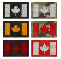 China Custom Military IR Flag Patch with Velcro Backing Reflective USA Army Patch 100pcs MOQ for sale