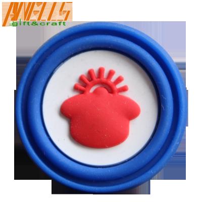 China 3d Pantone Morale PVC Patch Waterproof Silicone For Clothing for sale