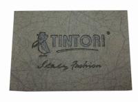 China Custom Embossed Logo Split Leather Patch Merrow Border 9 Colors for Bags for sale
