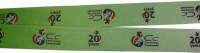 China Custom Sublimation Polyester Lanyard 900mm Length Plain Nylon Logo Printed for sale