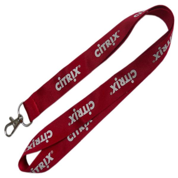 PMS Logo Printed Lanyard Champion Medal Card Holder Badge Pantone Washable