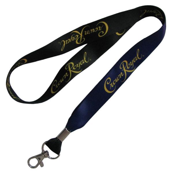 PMS Logo Printed Lanyard Champion Medal Card Holder Badge Pantone Washable