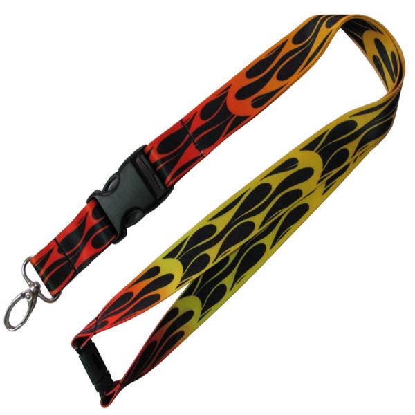 PMS Logo Printed Lanyard Champion Medal Card Holder Badge Pantone Washable
