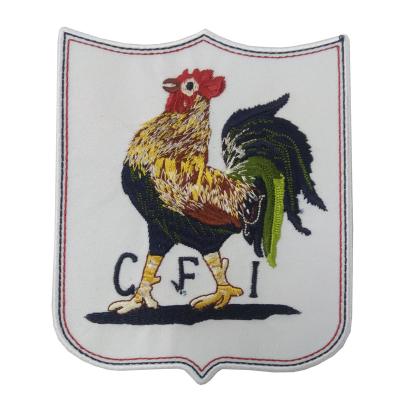Cina MIA Washable Iron On Embroidery rattoppa gli autoadesivi decorativi 12C della decalcomania di Pantone in vendita