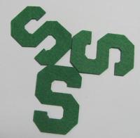 China Custom Washable Alphanumeric Embroidery Patch Twill PMS Dry Cleanable 100mm for sale