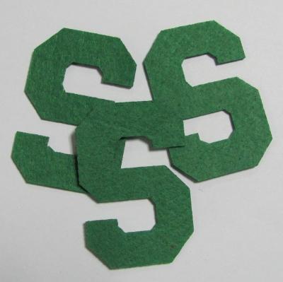 China Waschbares alphanumerisches kundenspezifisches trockenes waschbares des Stickerei-Flecken-Twill-PMS zu verkaufen