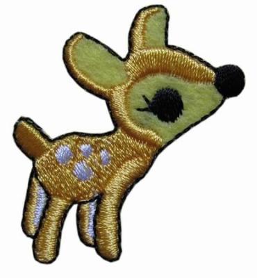 中国 刺繍パッチのMerrowのボーダー バルク パッキングの物質的なあや織りの動物の鉄 販売のため