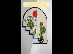 Anger No Back Stabbers 12C  Custom Embroidered Patch Velcro Backing